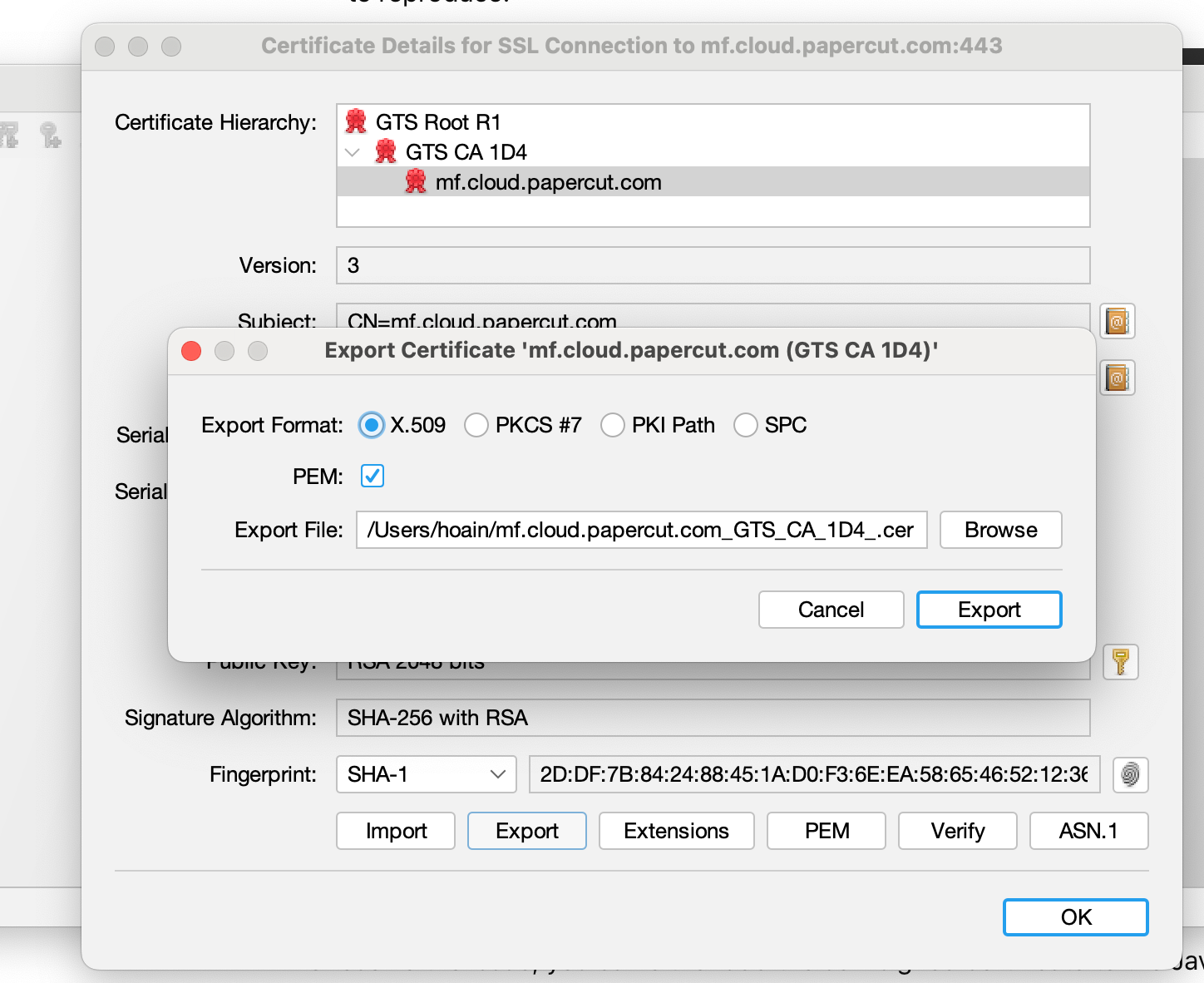 SSL Packet Inspection | PaperCut